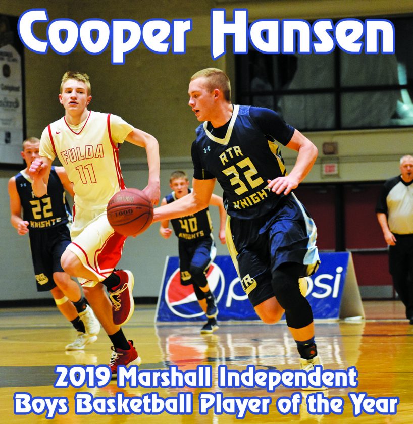 PREP BOYS BASKETBALL: Cooper Hansen named Marshall Independent boys basketball Player of the ...